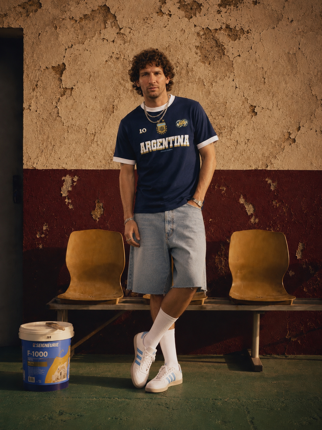 ARGENTINA WC26 NAVY RINGER – Orabelle